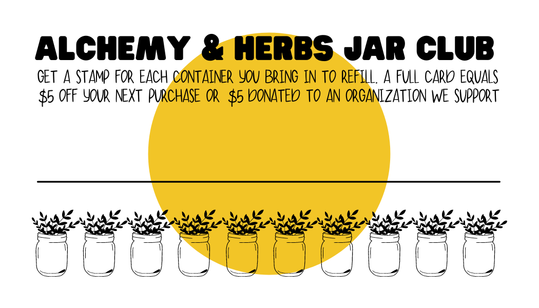 Jar Club – Alchemy & Herbs