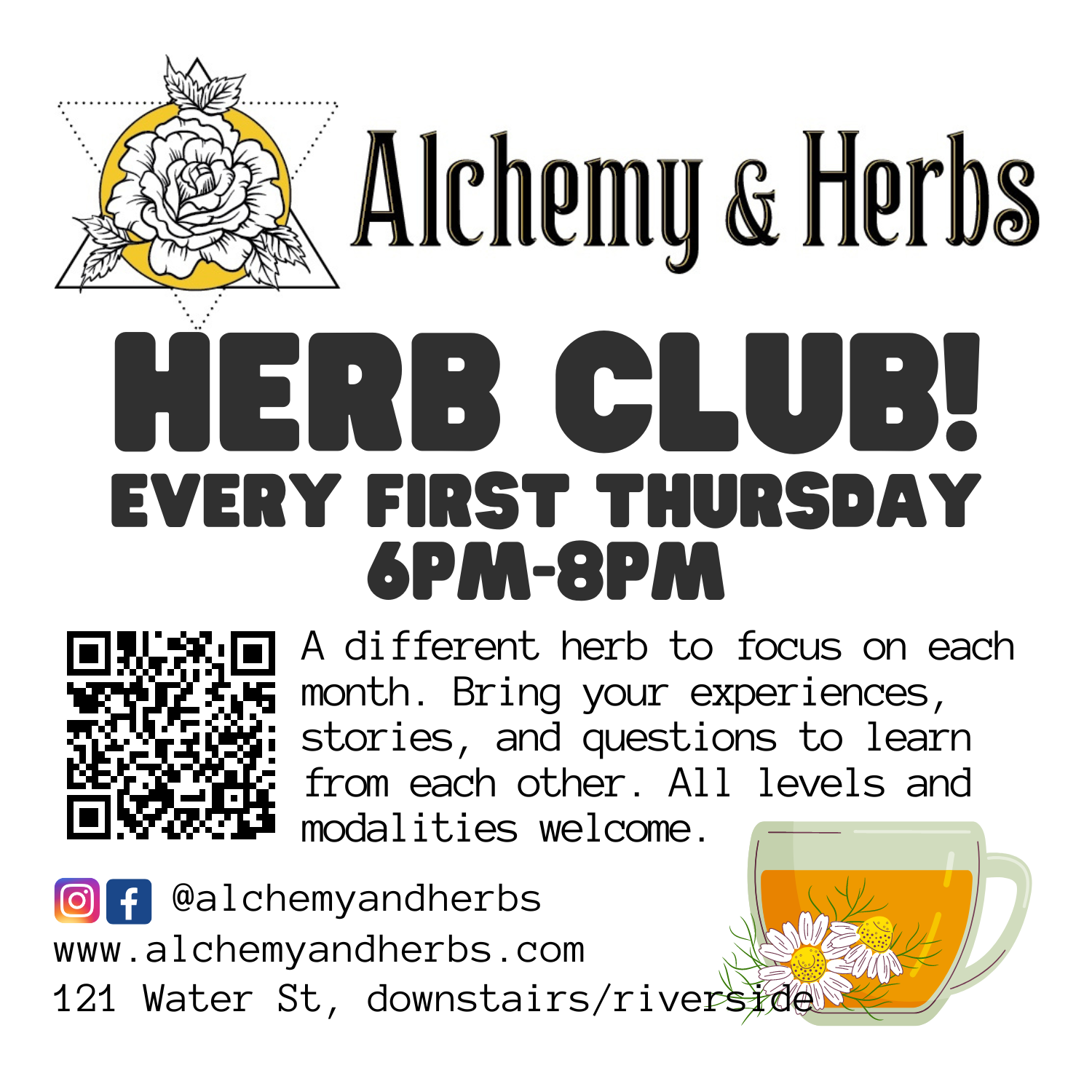 Herb Club! – Alchemy & Herbs