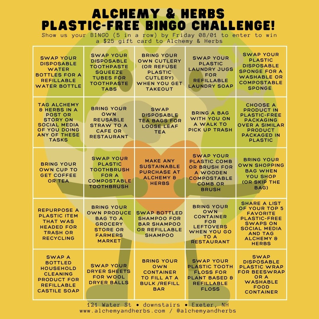 Plastic Free Challenge – Alchemy & Herbs